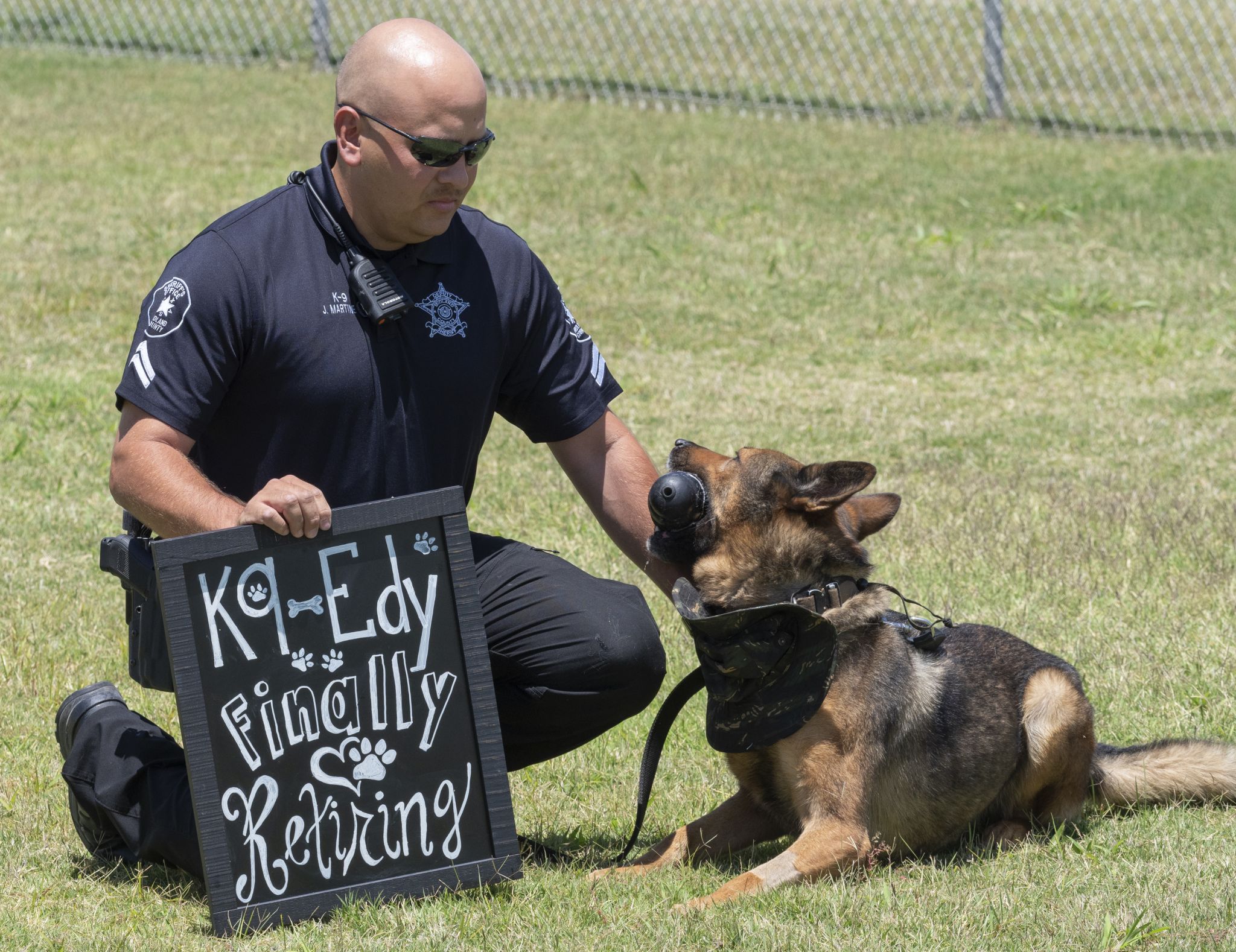 Edy retires from MCSO K-9 unit