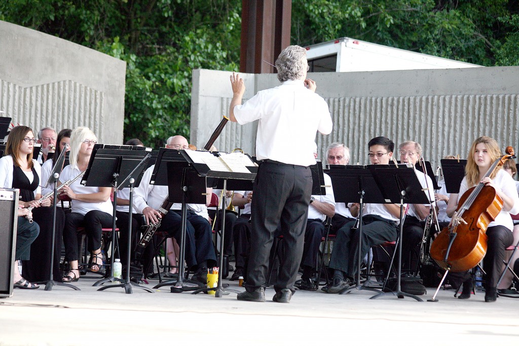 Music at the band shell