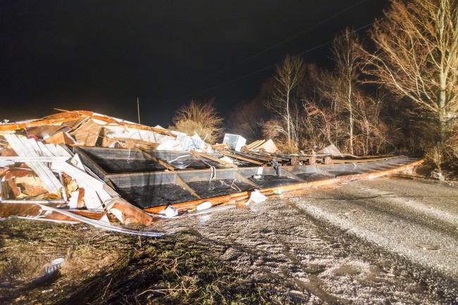 Downed power lines, flooding main concerns after severe storm