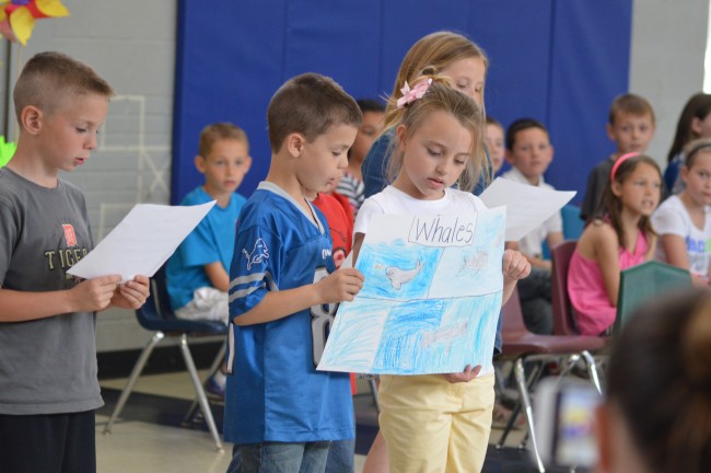 Brookside students show-off their poetry skills