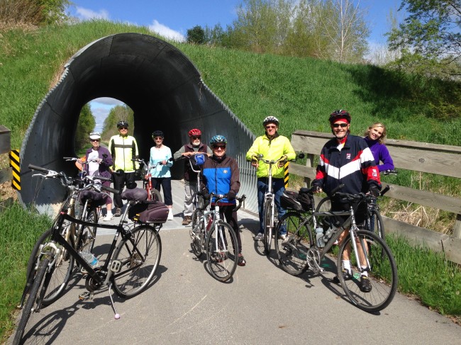 Silver Spokes bike club motivates members to get up and exercise