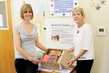 Reed City Library sends books to troops