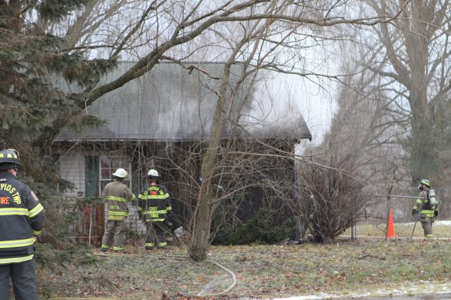 Multiple departments respond to Green Township fire