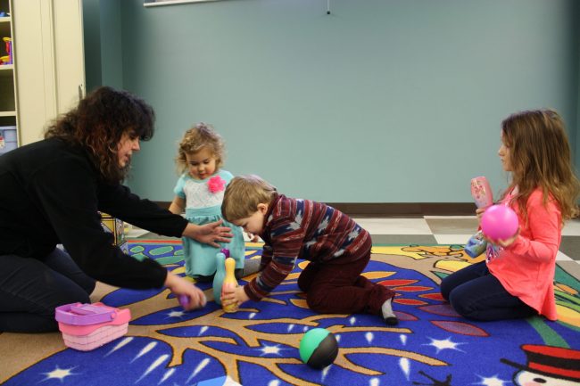 Tiny Tots Tinker Lab offers free play time