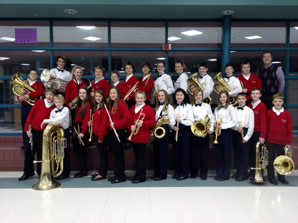 EDUCATION: BRMS sends 25 students to Middle School Honors Band