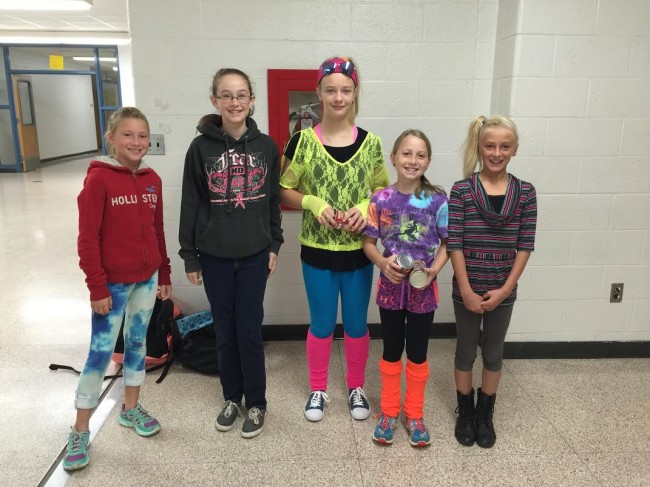 BRMS students show off their school spirit