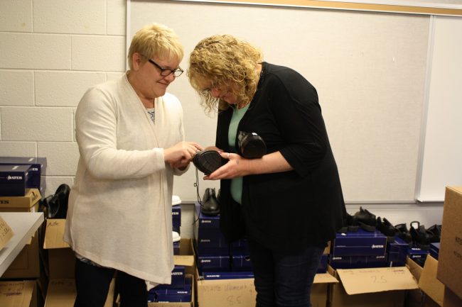 Shoe donation allows homeless students to be ‘just like everyone else’
