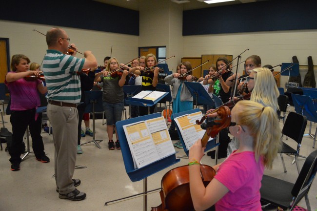 New CHSD orchestra instructor works to improve program