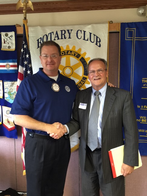 Postema speaks to Big Rapids Rotary Club