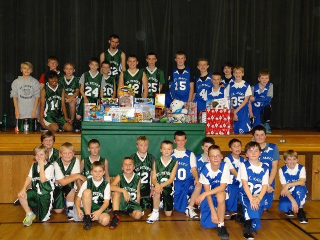 Charity basketball game