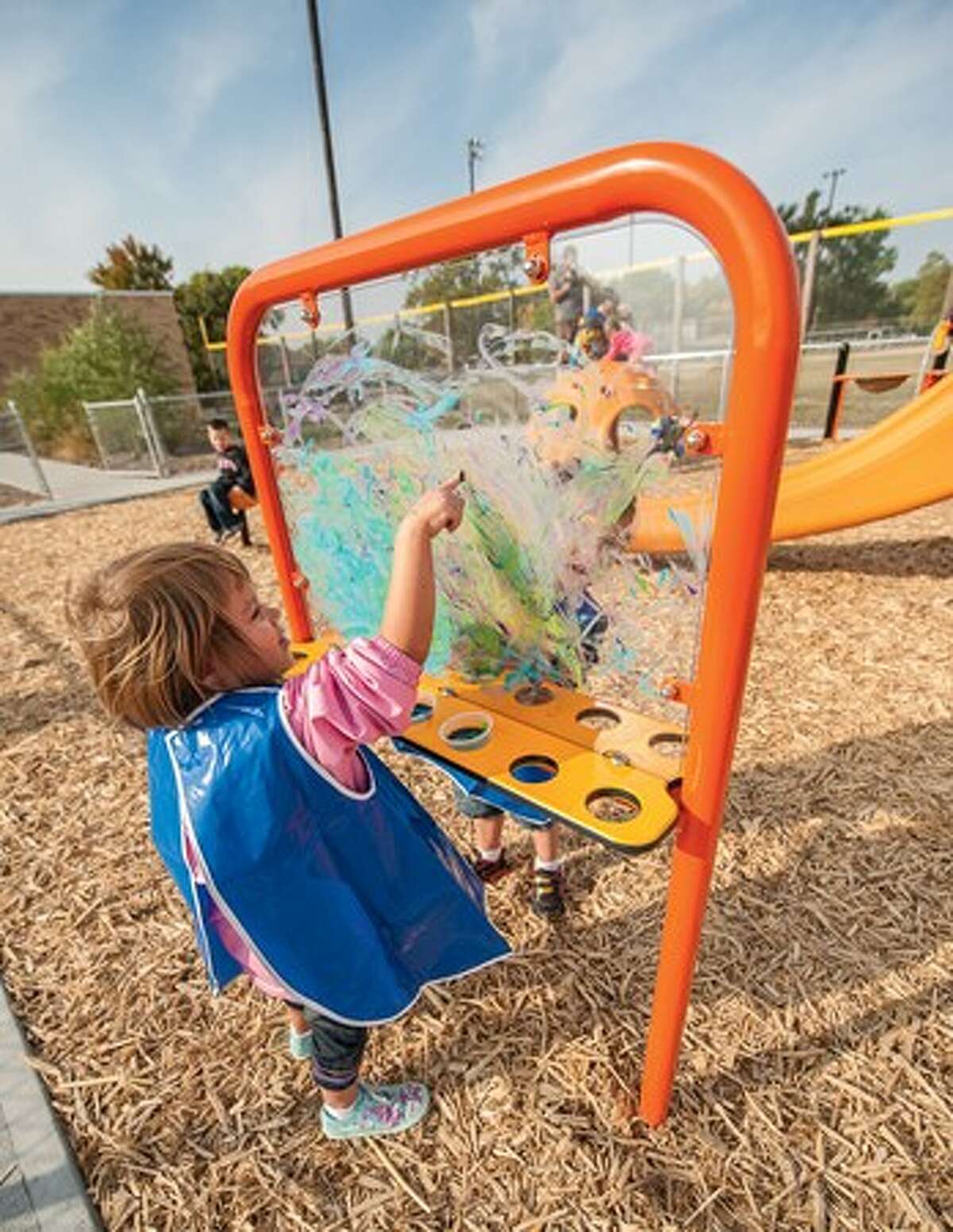 Library playground designed to help develop literacy skills