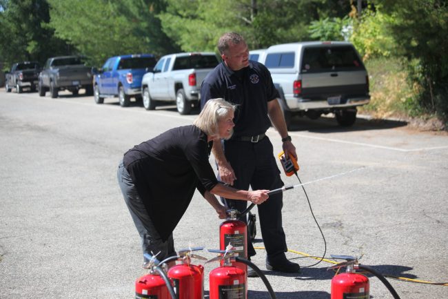 Seniors learn about calling 911, fire safety Wednesday