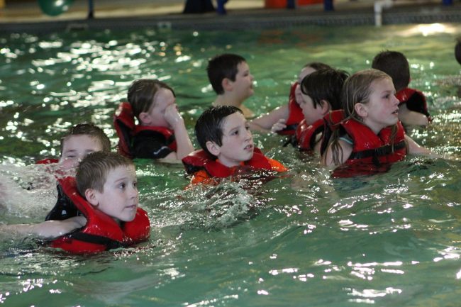 G.T. Norman students enjoy swimming at SpringHill Camps pool