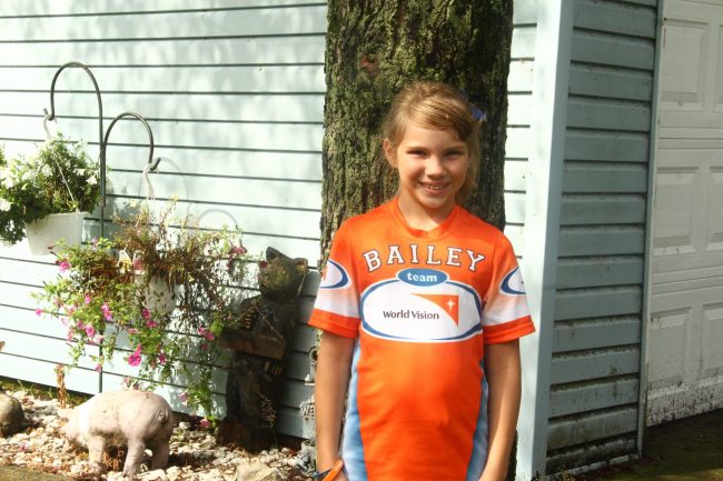 Rodney girl continues racing to raise money for charity