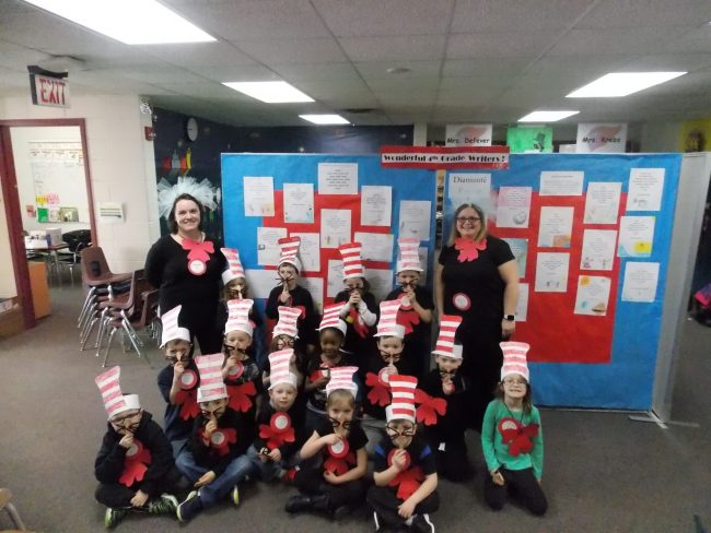 Students celebrate Dr. Seuss' birthday