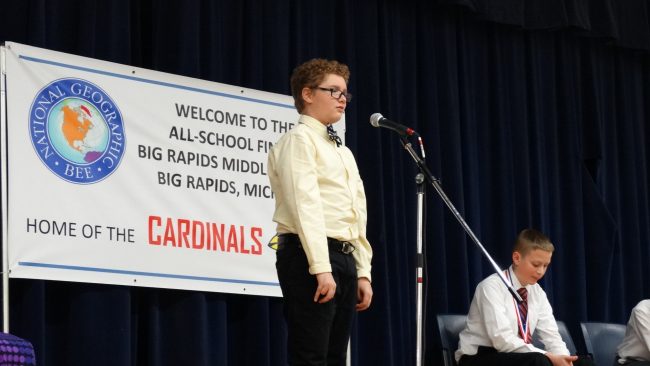 BRMS students show social studies skills during challenge