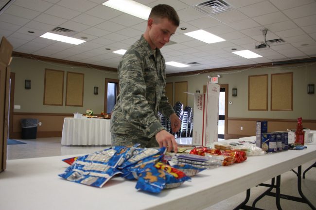 Annual box-packing event benefits American troops throughout world