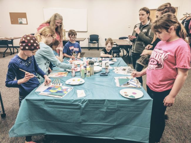 Families enjoy MSUE crafting day