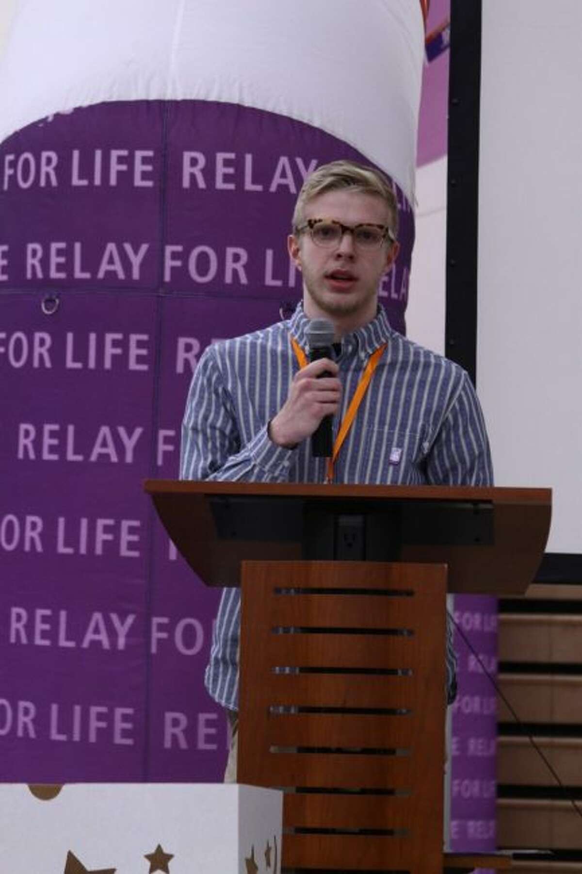 Ferris State students participate in Relay for Life at Jim Wink Arena