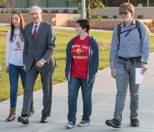 President Eisler discusses projects, students