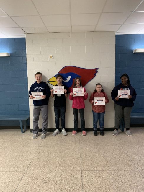BRMS announces Students of the Week