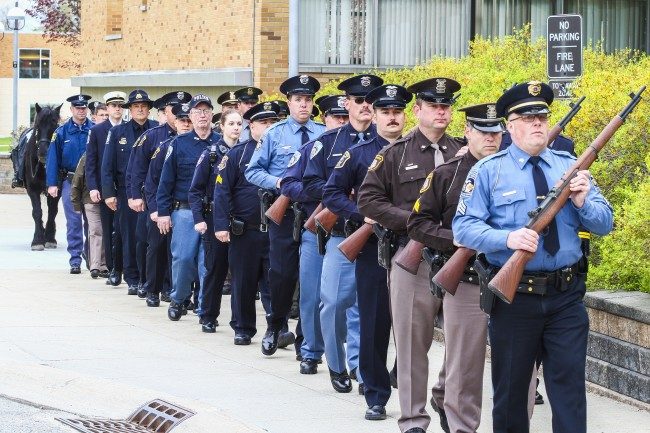Annual ceremony to remember police officers killed in the line of duty