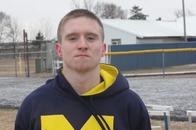 Kyle Stokes set for another strong track season with Evart