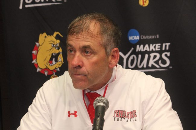 Ferris coach happy to be playing home on Saturday