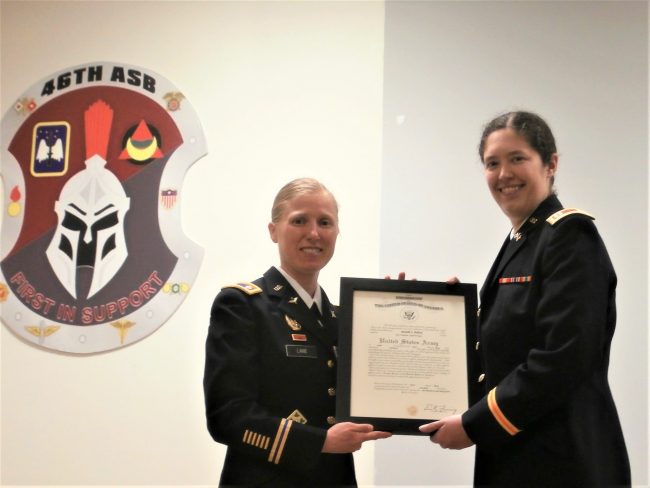 Bullock receives promotion to captain