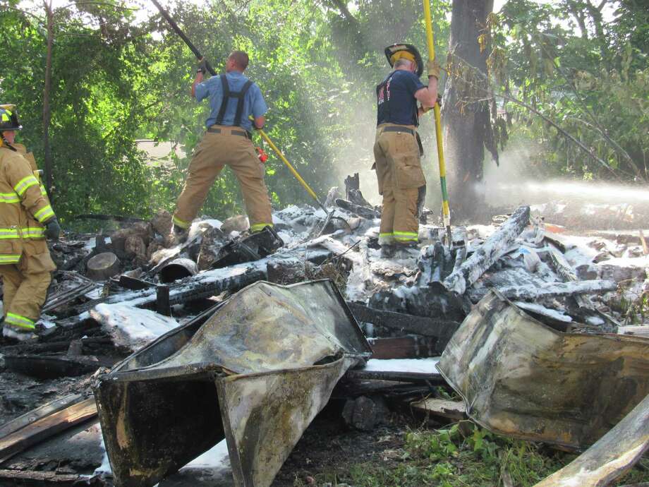 Gasoline used to burn out bees starts small fire in Stamford ...