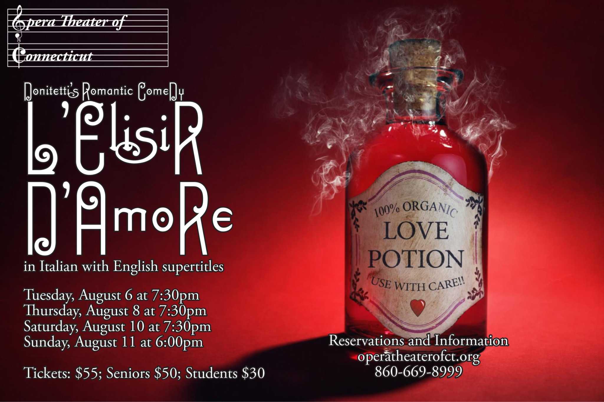 Opera Theater of CT offers ‘Musical Love Potion’
