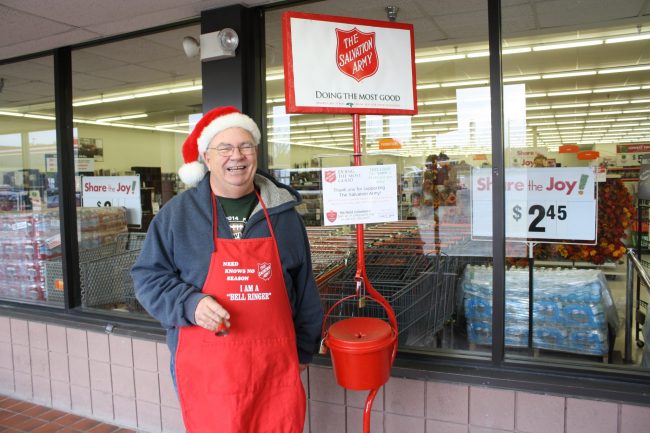 Salvation Army Red Kettle Campaign now underway