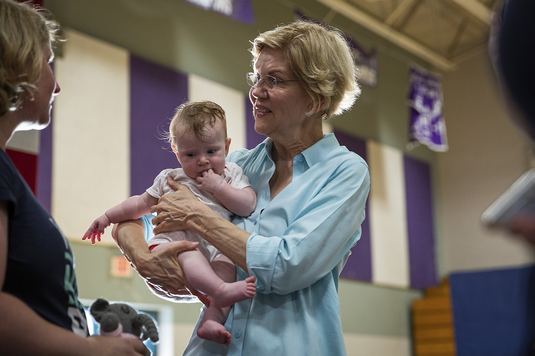 Elizabeth Warren talks universal child care in San Jose visit