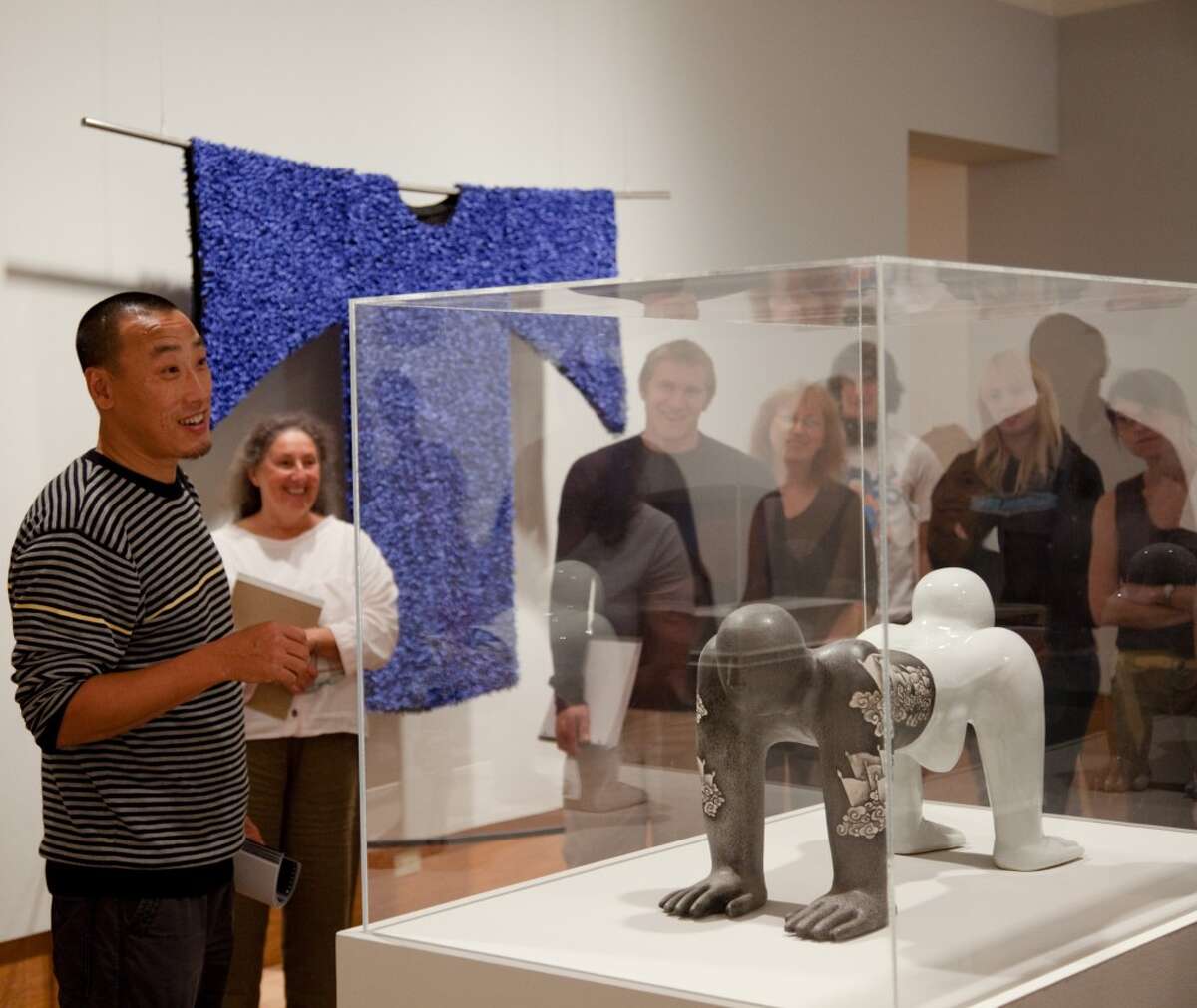 Chinese artist Wan Lyia exhibit at Dennos Museum