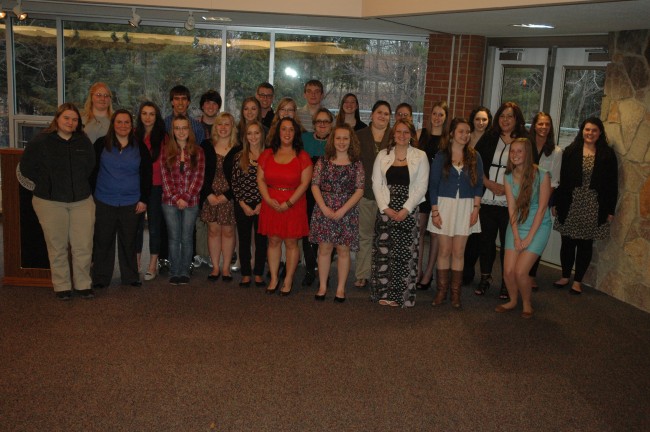 WSCC PTK chapter inducts new members