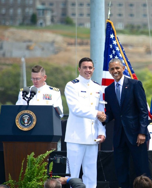 Salyer Graduates from U.S. Coast Guard Academy