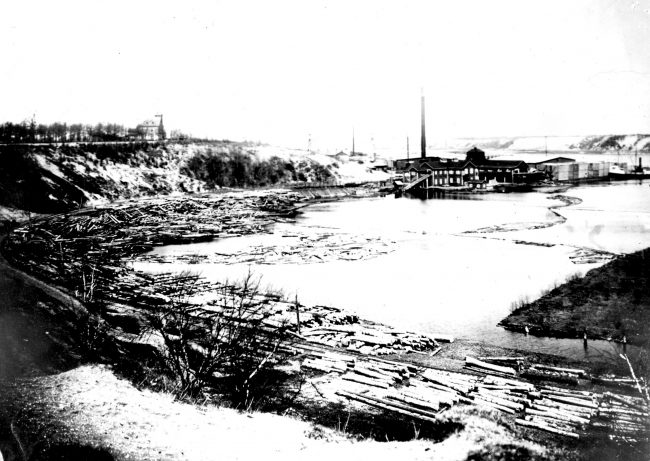 The shingle mill shutdown