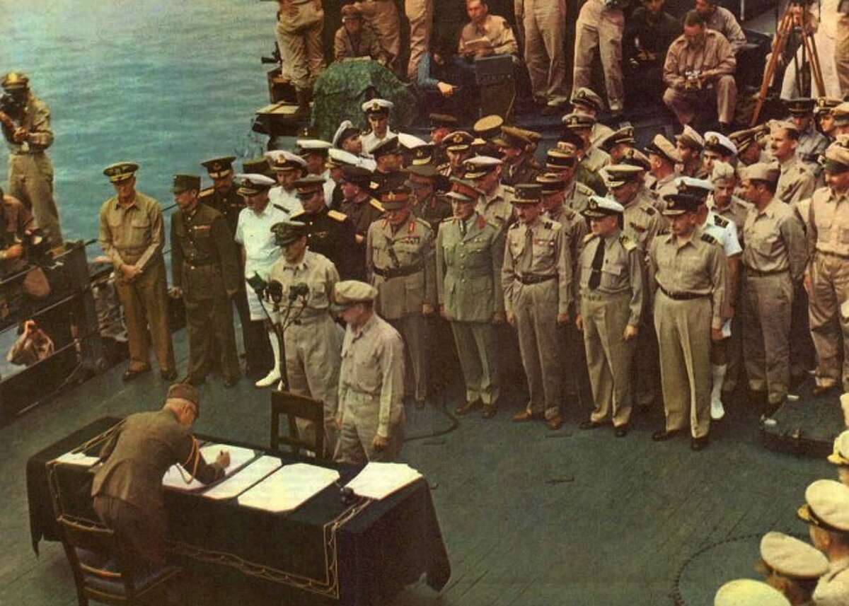 'WAR IS OVER': 70 years ago: Victory over Japan announced Aug. 14 ...