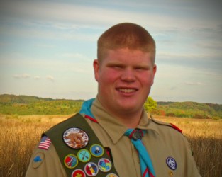 John Curtin becomes Eagle Scout