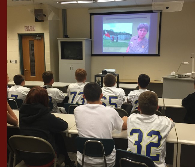 Onekama students participate in distance learning adventure
