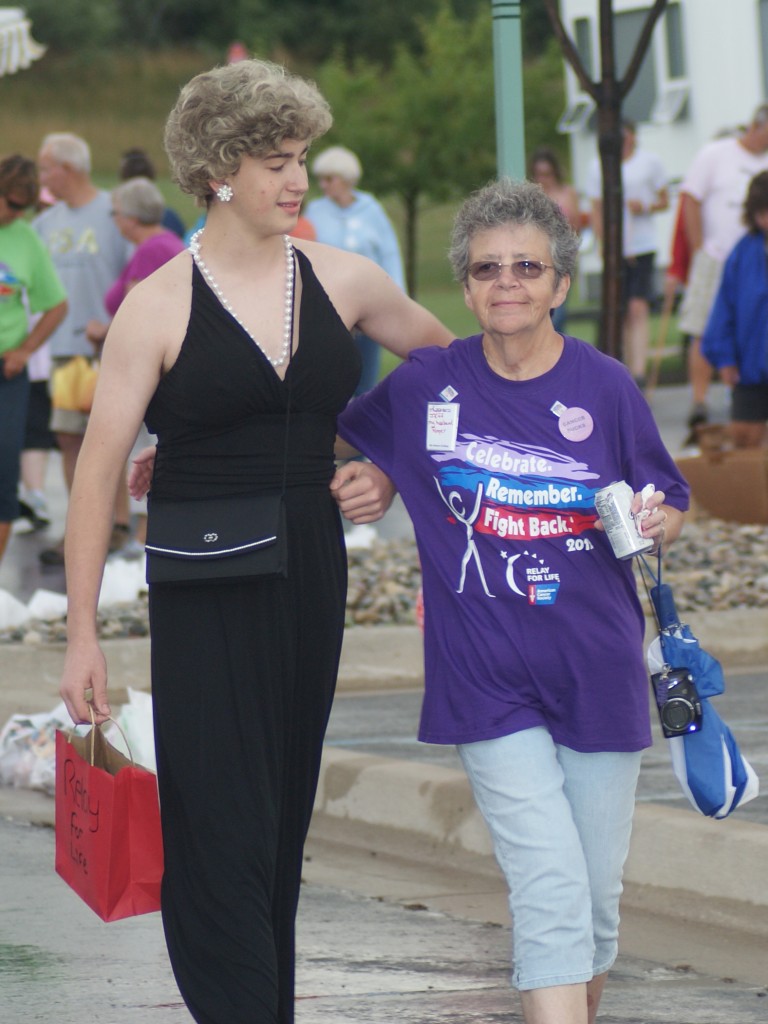 Relay for Life: Grandson wears dress to keep family tradition going