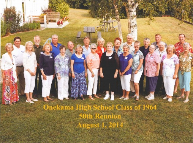 Onekama High School class celebrates 50-year reunion