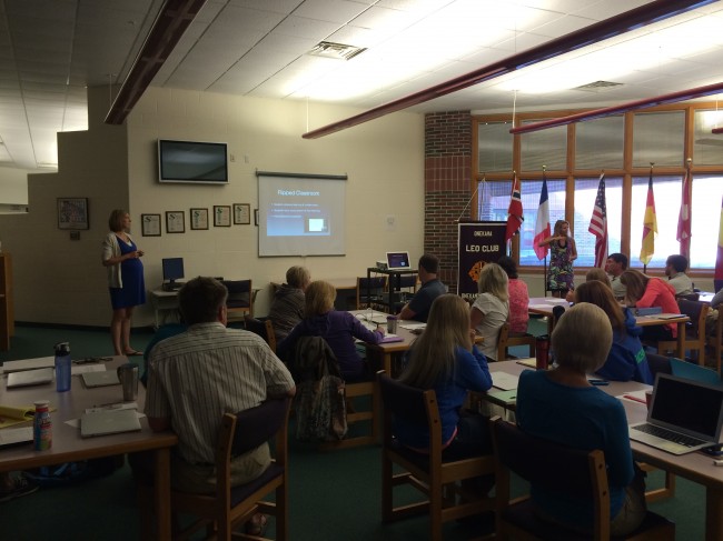 Onekama teachers embrace new technology