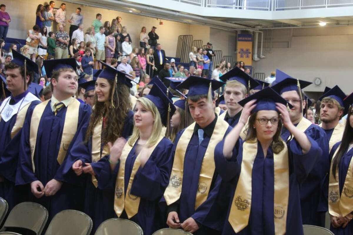 Manistee Area Public Schools hands out diplomas to 102 graduates
