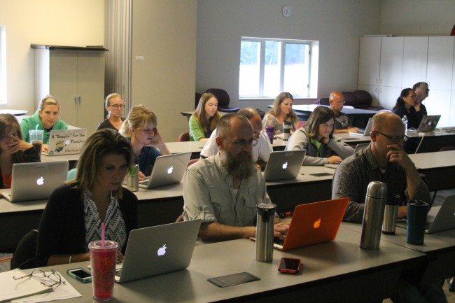 Area teachers become students for Google Certification program