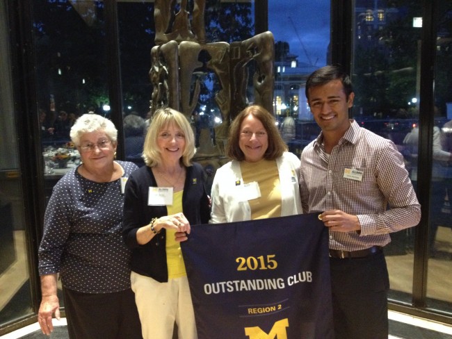U of M Alumni Club honored with 2015 Outstanding Club Award