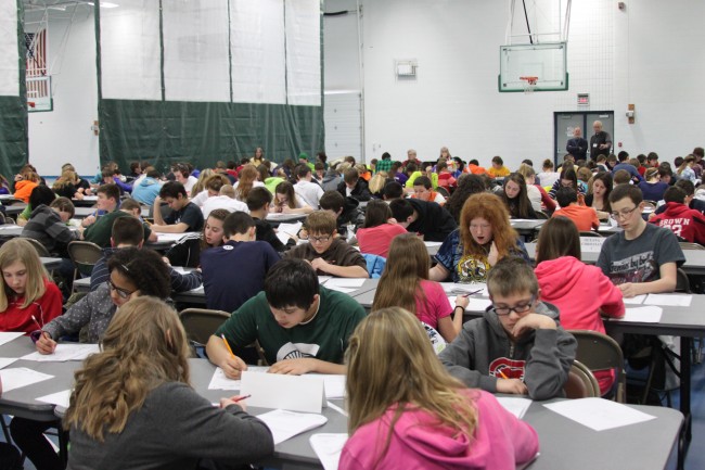 Local students do well at Mathcounts competition
