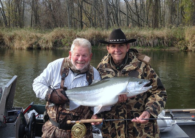 Scribner’s steelhead largest of 2013