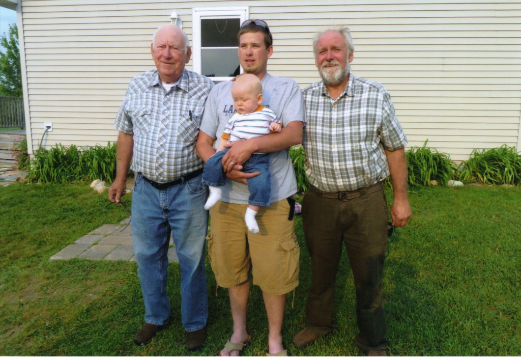 Calvin C. Lutz times four