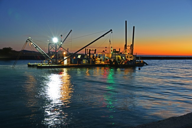 Portage Lake channel dredging completed